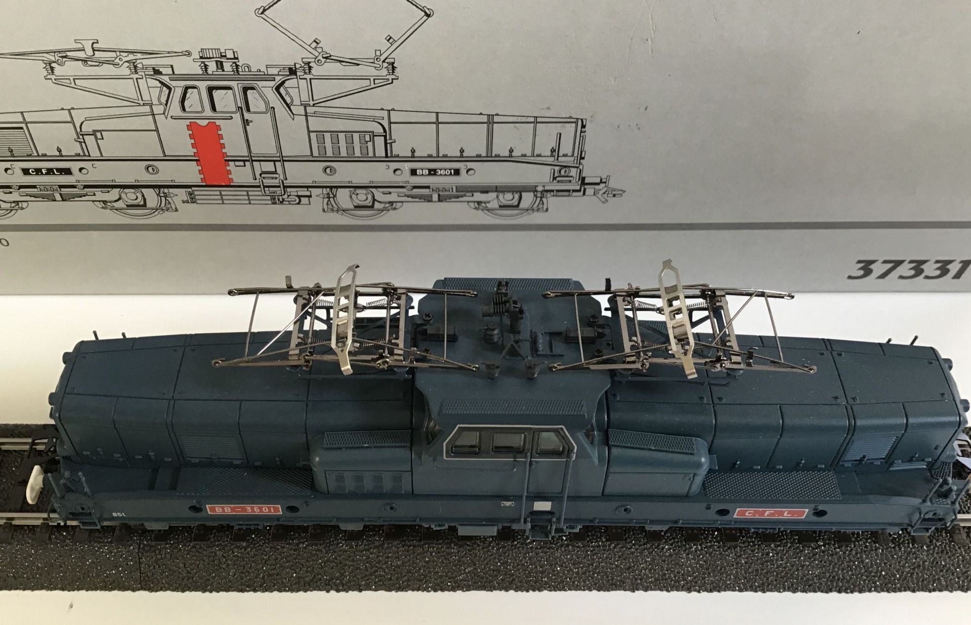 MARKLIN HO 37331 BB 3601 CFL LOCOMOTIVA ELETTRICA DIGITALE CON SCATOLA