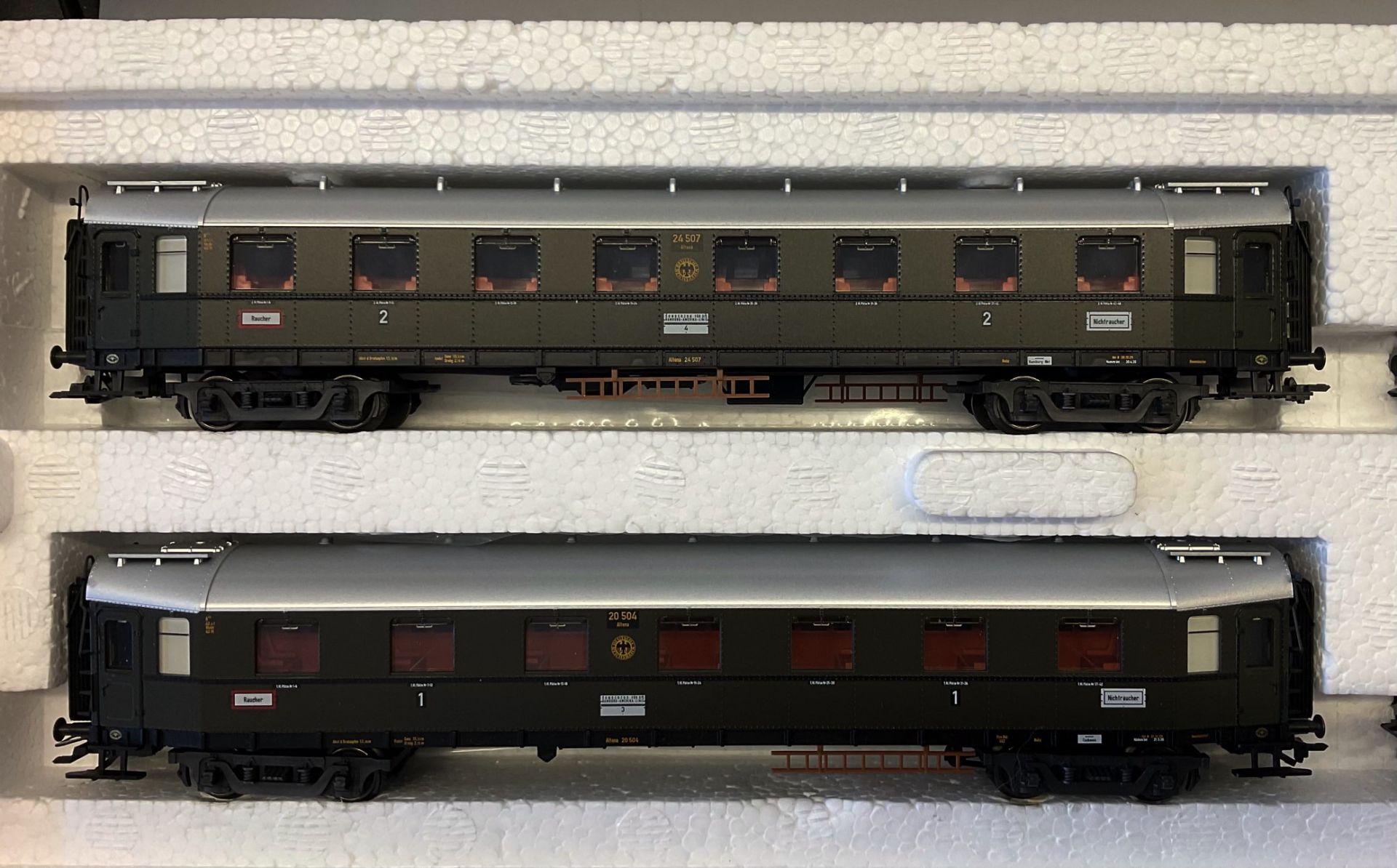 MARKLIN HO Usato 42229 Gruppo di carrozze per treni passeggeri „Treno ...